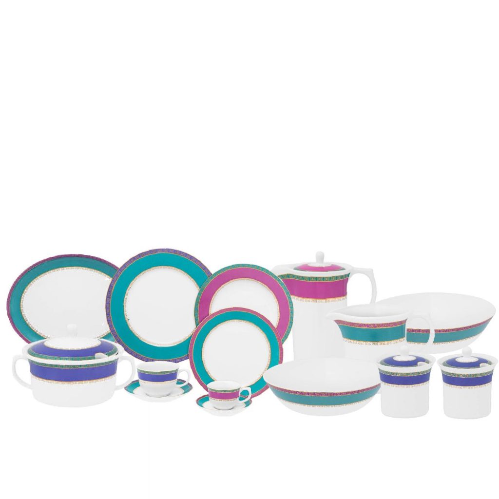 Baixela Serviço Jantar Flamingo Joia Brasileira - Casa Canto