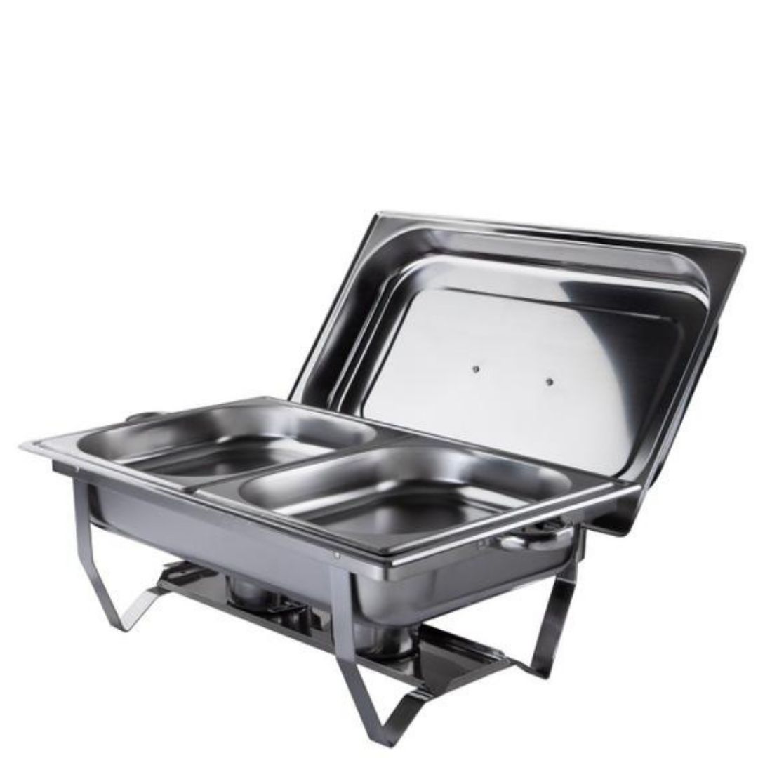 Rechaud Inox com 2 Cubas 2 - Casa Canto