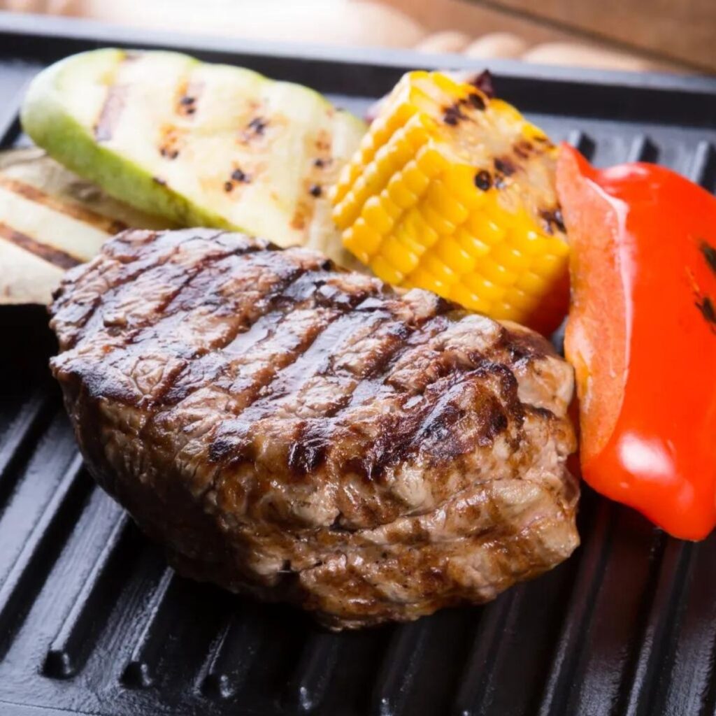 Panela e Grill de Ferro Fundido Forno e Fogao Indução 2pç MPA - Casa Canto